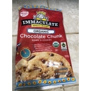 Immaculate Organic Chocolate Chunk Cookies: Calories, Nutrition ...