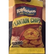 Raylicious Plantain Chips, Sweet Maduro: Calories, Nutrition Analysis ...