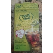 True Lime Beverages, Lime: Calories, Nutrition Analysis & More | Fooducate