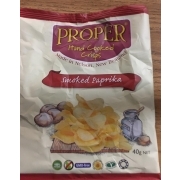 Proper Hand Cooked Crisps, Smoked Paprika: Calories, Nutrition Analysis ...