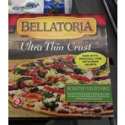 Bellatoria Pizza, Ultra Thin Crust, Roasted Vegetables: Calories ...