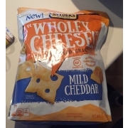 Snyder's Of Hanover Wholey Cheese! Crispy Baked Crackers, Mild Cheddar ...