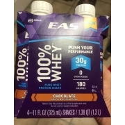 Abbott Eas 100% Whey, Pure Whey Protein Shake, Chocolate: Calories ...