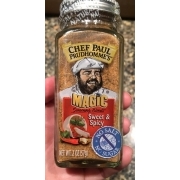 Chef Paul Prudhomme's Seasoning Blends, Sweet & Spicy: Calories ...
