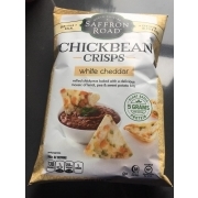 Saffron Road Chickbean Crisps, White Cheddar: Calories, Nutrition ...
