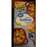 Great Value Original Saltine Crackers: Calories, Nutrition Analysis ...