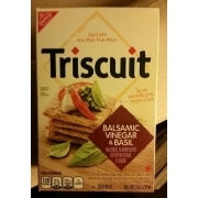 Triscuit Crackers, Balsamic Vinegar And Basil: Calories, Nutrition ...