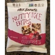 180 Snacks Nutty Rice Bites With Cranberries: Calories, Nutrition ...
