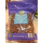 Southern Grove Almond Oven Roasted, Unsalted: Calories, Nutrition ...