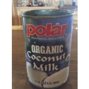 Polar Organic, Coconut Milk: Calories, Nutrition Analysis & More ...