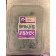 Central Market H-E-B Organic Herb Garden Spring Mix: Calories ...