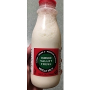 Hudson Valley Fresh Whole Milk: Calories, Nutrition Analysis & More ...