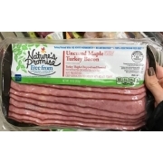 Nature's Promise Uncured Maple Turkey Bacon: Calories, Nutrition ...