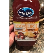 Ocean Spray 100% Juice, Cranberry Pineapple: Calories, Nutrition ...