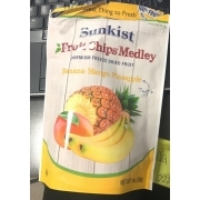 Sunkist Fruit Chips Medley, Banana, Mango, Pineapple: Calories ...