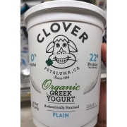 Clover Greek Yogurt Plain: Calories, Nutrition Analysis & More | Fooducate