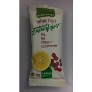 thinkThin Protein & Super Fruit, Lemon Cranberry Chia: Calories ...