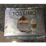 Tassimo Corner Coffeehouse, Sweet Vanilla Latte: Calories, Nutrition ...