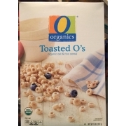 O Organics Cereal, Toasted O's, Organic: Calories, Nutrition Analysis ...