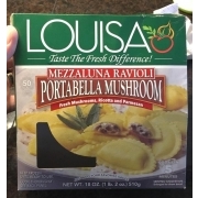 Louisa Mezzaluna Ravioli, Portabella Mushroom: Calories, Nutrition ...
