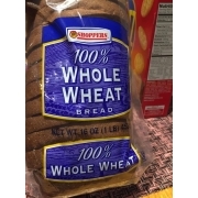 Shoppers Bread, 100% Whole Wheat: Calories, Nutrition Analysis & More ...