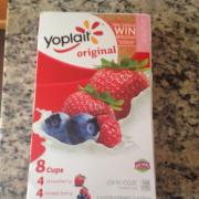 User added: Yoplait original, Yogurt, mixed berry, strawberry: Calories ...