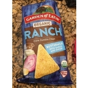Garden Of Eatin Ranch, Corn Tortilla Chips: Calories, Nutrition ...