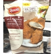 Tyson Multigrain Breaded Portioned Chicken Breast Fillets: Calories ...