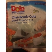 Dole Chef Ready Cuts Diced Strawberries: Calories, Nutrition Analysis ...