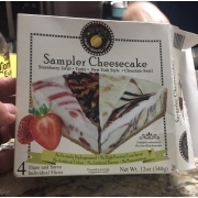 Atlanta Cheesecake Company Cheesecake, Sampler: Calories, Nutrition ...
