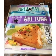 Orca Bay Wild Caught, Ahi Tuna, Premium Yellowfin Steaks: Calories ...