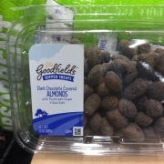 good Fields Dipped Treats, Dark Chocolate Covered Almonds: Calories ...