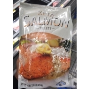 Keta Salmon Fillets Wild Caught Skinless: Calories, Nutrition Analysis ...