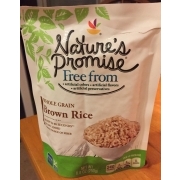 Nature's Promise Whole Grain, Brown Rice: Calories, Nutrition Analysis ...