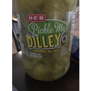 H-E-B Pickle Me, Hamburger Dill Chips: Calories, Nutrition Analysis ...