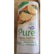Crystal Light Pure Lemon Iced Tea: Calories, Nutrition Analysis & More ...