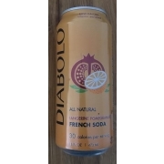 Diabolo French Soda, Tangerine Pomegranate: Calories, Nutrition ...