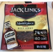 Jack Link S Meat Snacks Kc Masterpieces Barbecue Beef Jerky Calories