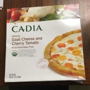 Cadia Italian Pizza, Goat Cheese And Cherry Tomato, Organic: Calories ...