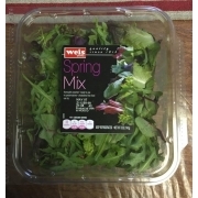 Weis Quality Spring Mix: Calories, Nutrition Analysis & More | Fooducate