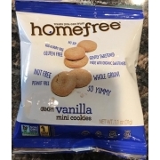 Homefree Mini Vanilla Cookies: Calories, Nutrition Analysis & More ...