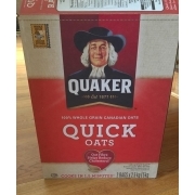 Quaker Quick Oats: Calories, Nutrition Analysis & More | Fooducate