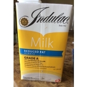 Indulac Milk, Reduced Fat: Calories, Nutrition Analysis & More | Fooducate