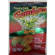 Gembos Plantain Chips, Spicy: Calories, Nutrition Analysis & More ...