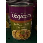 Harris Teeter Organics Refried Pinto Beans: Calories, Nutrition ...