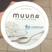 Muuna Cottage Cheese Classic Plain Creamy Small Curd: Calories ...