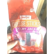 Meijer Cheese Sticks, Colby Jack: Calories, Nutrition Analysis & More ...