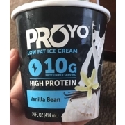 Pro Yo Low Fat Ice Cream, Vanilla Bean: Calories, Nutrition Analysis ...