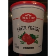 Red Top Reserve Greek Yogurt, Strawberry: Calories, Nutrition Analysis ...