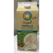 Full Circle Market Vanilla, Almond Milk, Unsweetened: Calories ...